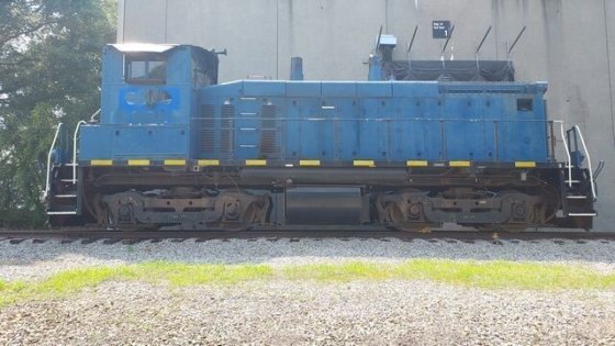 EMD SW 1500 locomotive in Northampton, MA, USA
