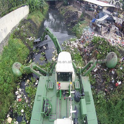 Keda Hydraulic Diesel Engine Cutter Suction Dredger Multifunction Swamp ...