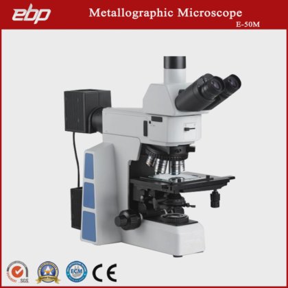 E-50m Research Grade Upright Metallurgical Microscope with Polarization ...