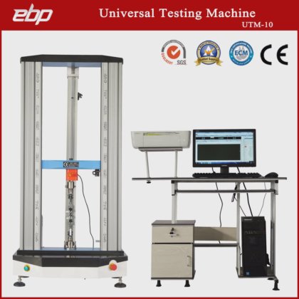 Laboratory Electronic Universal Test Machine with Extensometer in ...