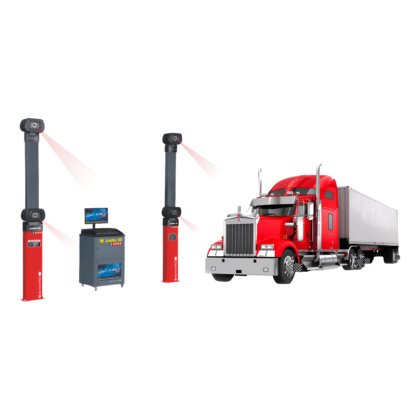 Manatec JUMBO 3D 4 Axels Alignment System For Truck, Bus & Trailer ...