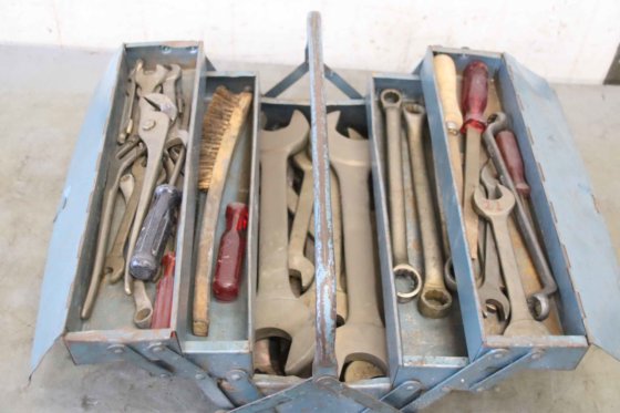 Toolbox with tools from - non-sparking tool 30017 in Wiefelstede, Germany