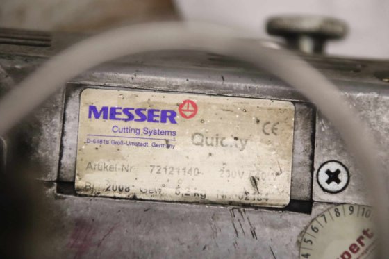 2008 machine flame cutting burner adjustable from Messer Cutting ...