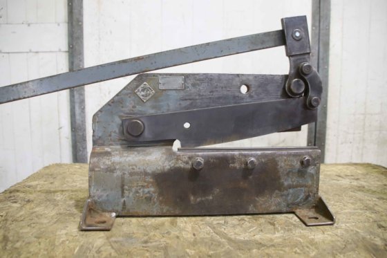 Hand lever shears from Mubea - cutting length 260 mm 29150 in ...