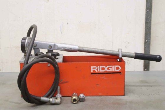 D'occasion Pompe de test de Ridgid - 1425 Pump 50 bar 29520 à ...