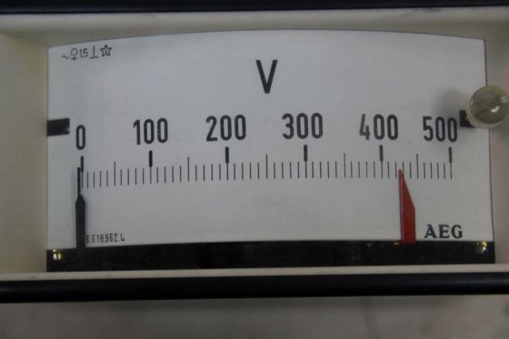 Built-in measuring device Analogue of AEG voltage measuring device ...