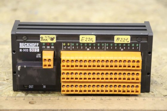 Lightbus combination input/output module from Beckhoff - M-1410 001 ...