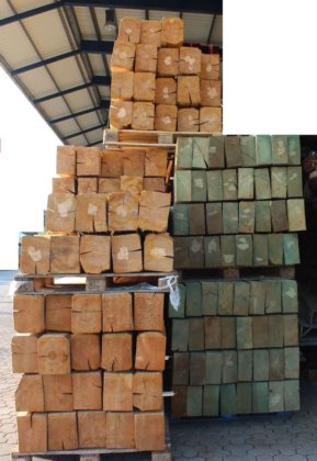 Fir / spruce wooden rafters - 270x210mm 20550 in Wiefelstede, Germany