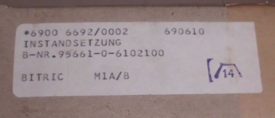 Temperature controller by Hartmann Braun - Bitric M1-B 9933 in ...