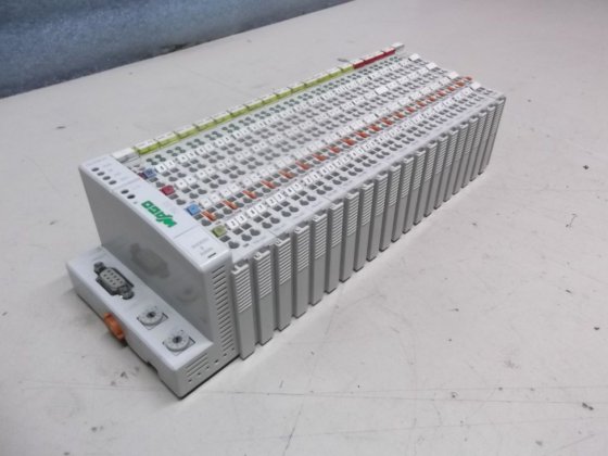 Fieldbus coupler with 19 Bus Terminals from Wago - Profibus 21400 in ...