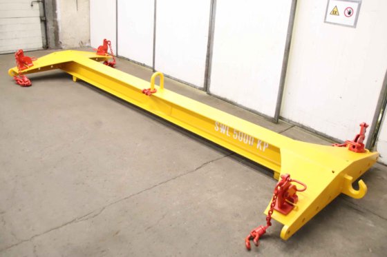 Crane traverse H-traverse adjustable 5t from - 4920/1700/H550 mm 30904 ...