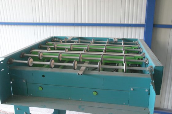 2009 Handover station roller conveyor from Grenzebach - WRS 12114 in ...