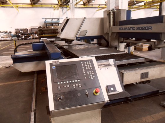 Trumpf punch press in Arielli, Abruzzo, Italy