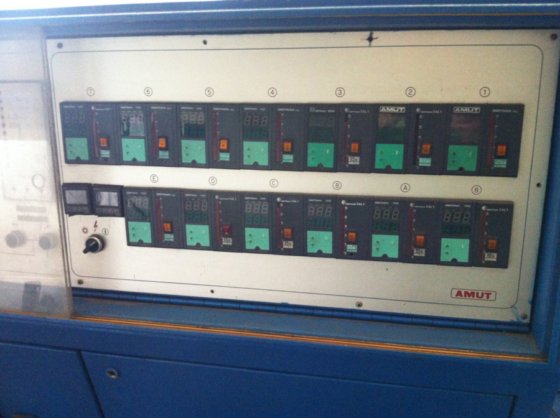 AMUT extruder EA70/33 in Portomaggiore, Italy