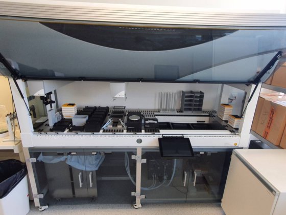 Tecan Automationn Fluent 1080 in Allschwil, Switzerland