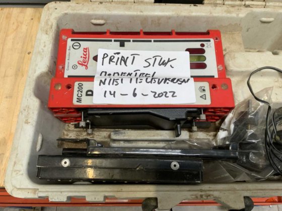 Leica Depthmaster MC200 in Haastrecht, Netherlands