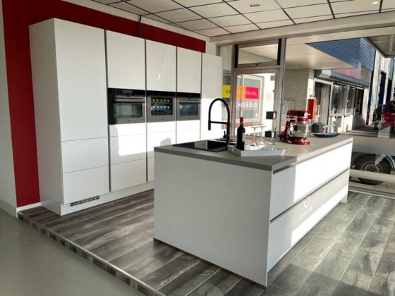 Nobilia Nobilia showroom kitchen in Lelystad, Netherlands