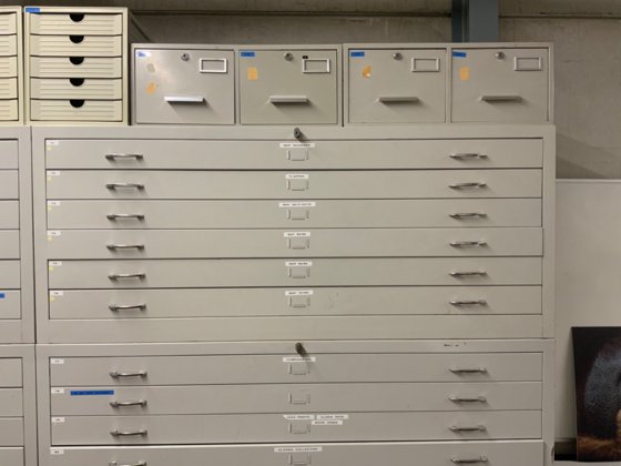 6-laads Drawing storage cabinet in Eindhoven, Netherlands