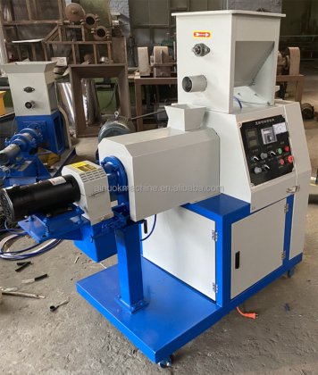 grains puff extruder machine puffed corn extruder machine electric corn ...