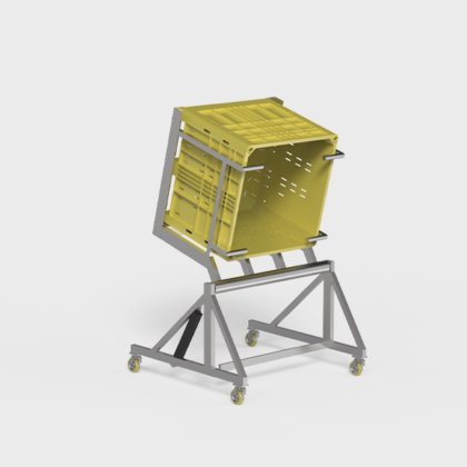 ISCA - Stainless steel vat wash frame in Bethesda, MD, USA