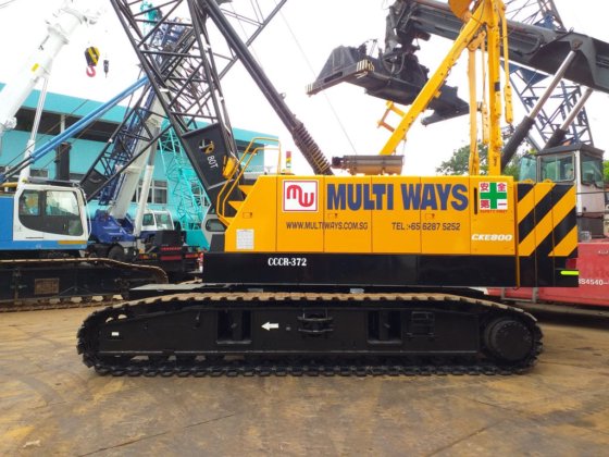2011 KOBELCO CRAWLER CRANE CKE800-1F - in Singapore