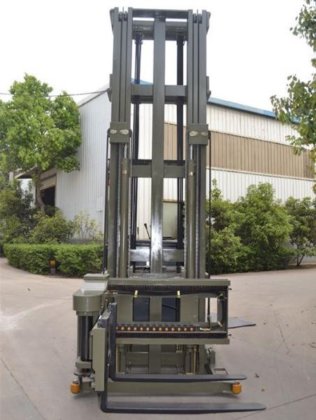 Narrow Aisle 3 Way Electric Pallet Stacker Swing Reach Truck in ...