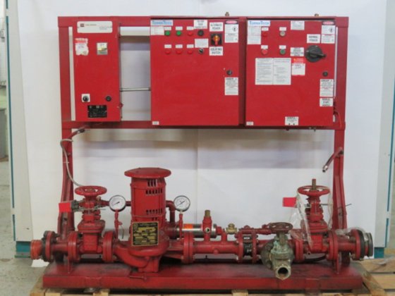 ITT Fluid Products Fire Pump Assembly 100GPM 50 psi 3500RPM 1-Stage in ...