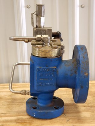 Anderson Greenwood Safety Relief Valve Series 200, Flanged 150# 1.5 x3" Set: 100