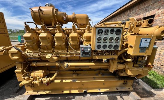Caterpillar G3516 Gas Engine in Houston, TX, USA