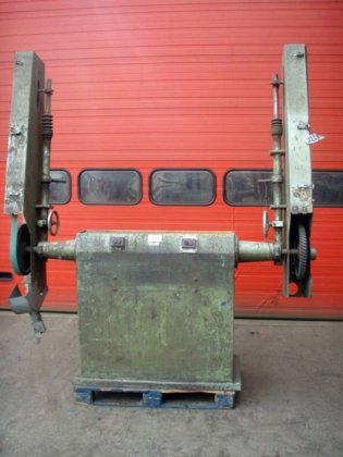 Double belt grinder REMA in Amel, Belgium