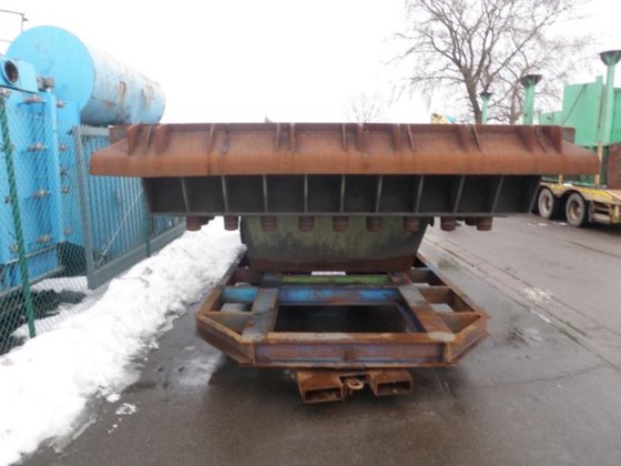 Shake-out grid, KÜTTNER, 5400 mm x 3000 mm in Amel, Belgium