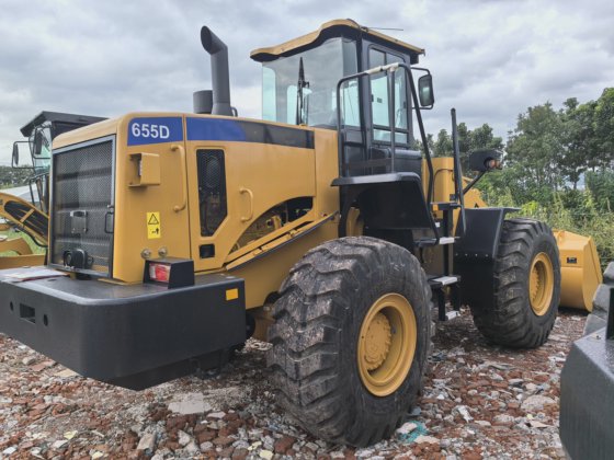 Front Loader SEM656F SEM655D SEM656D Payloader 5Ton Wheel Loader for ...