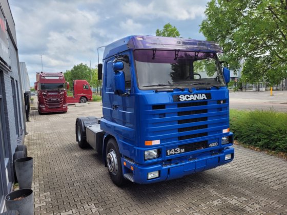 1995 Scania 143 420 Streamline 4×2 new condition in Boxtel, Netherlands 1995 Scania 143 420 Streamline 4×2 new condition in Boxtel, Netherlands