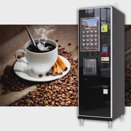 Premium Italian-Style Automatic Coffee Vending Machine for Perfect ...