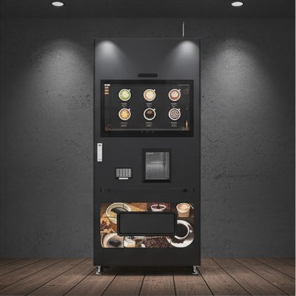 Automatic Vending Coffee Machine with Customizable Drink Options in ...