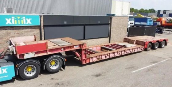 2001 Nooteboom 3-axle. Low loader // 3x steered in Almere, Flevoland ...