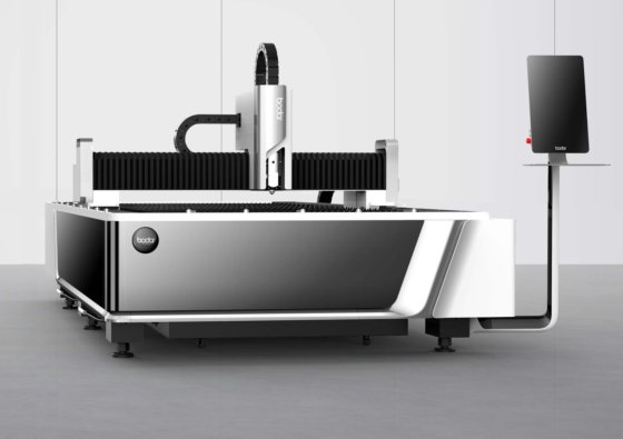 Fiber optic laser cutting machine with single table - A Series in ...