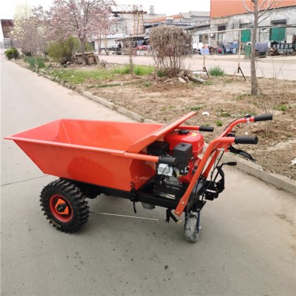 SONGMAO 300kg Gasoline Wheel Barrow Self Loading Wheelbarrow Heavy Duty ...