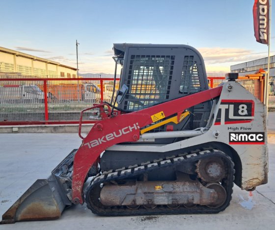 2017 TL8 MINI TRACK LOADER TAKEUCHI in Cittaducale, Lazio, Italy