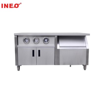 Restaurant Stainless Steel Fast Food Commercial Kitchen Working Table ...