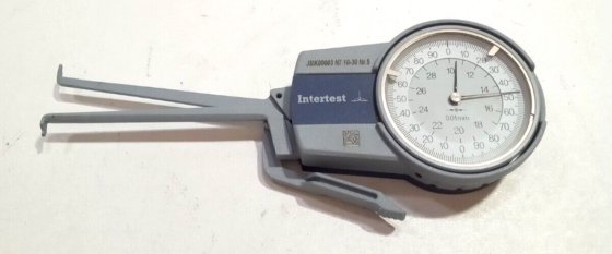 Intertest dial indicator 10-30mm caliper 0.01mm internal dial indicator ...