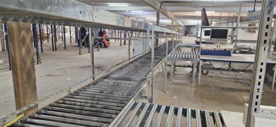 Gebraucht Soco System Packplatzsystem Packplatz Packtisch Rollenbahn ...