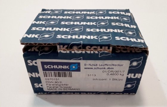 Neu Schunk Parallelgreifer PGN 80/2 370151 Greifer, 2-Finger ...