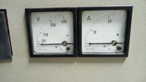 Electrical test panel measuring panel 400V 20A current-voltage voltage ...