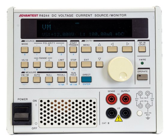 Advantest R6244 DC Voltage Current Source Monitor SMU 20V 10A Keithley ...