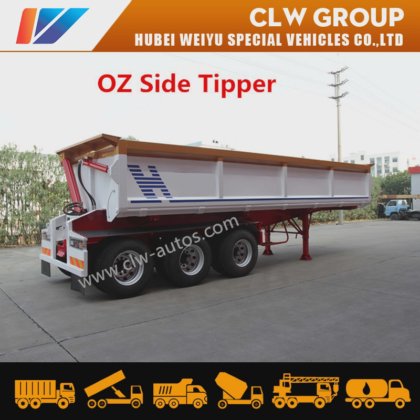 China Made Australian Side Tipping Trailer Side Tipper Trailer Side ...