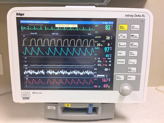 Dräeger Infinity Delta & Delta XL Monitors in Franklin, WI, USA