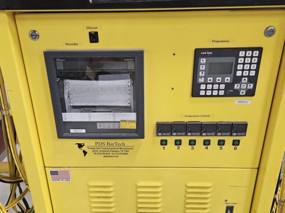 PDS BarTech PCE-630 6-Zone Weld Induction Heating System in Cincinnati ...