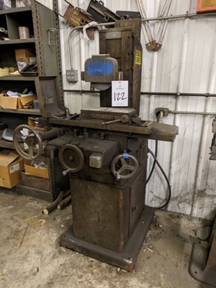 Covel 7A 5" x 12" Hand Feed Surface Grinder in Belvidere, IL, USA