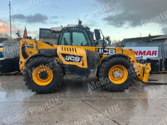 JCB Telehandler 550-80 waste master in Lancashire, UK